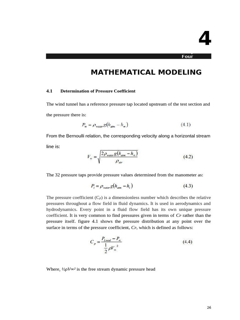Mathematical Modeling | PDF | Stress (Mechanics) | Pressure
