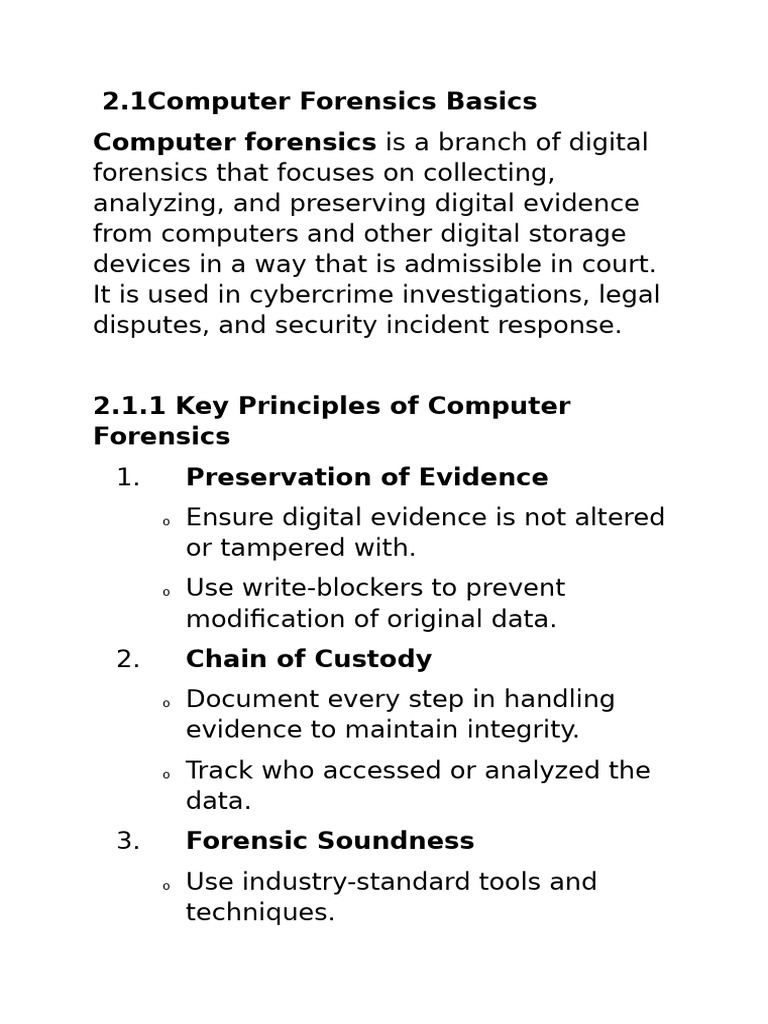 Unit 2 | PDF | Computer Forensics | Malware