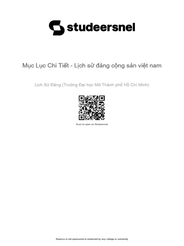 Muc Luc LSD | PDF