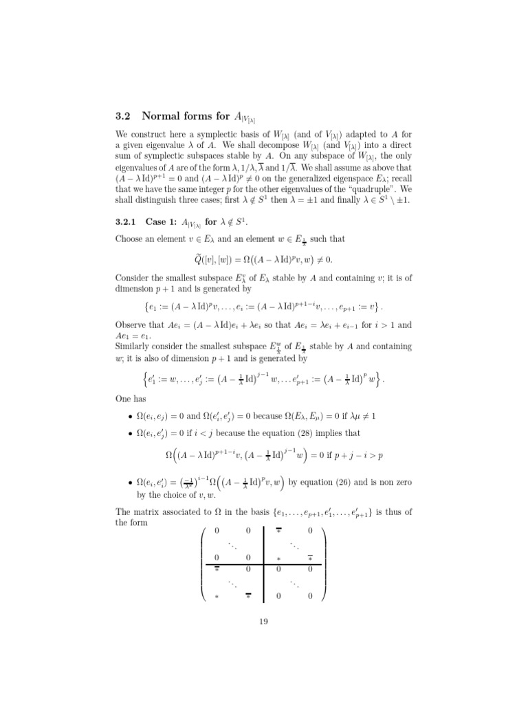 First Case of Analysis | PDF | Eigenvalues And Eigenvectors | Functions And Mappings