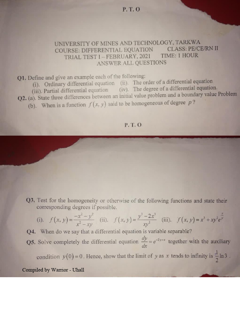 Differential Equation 12 | PDF