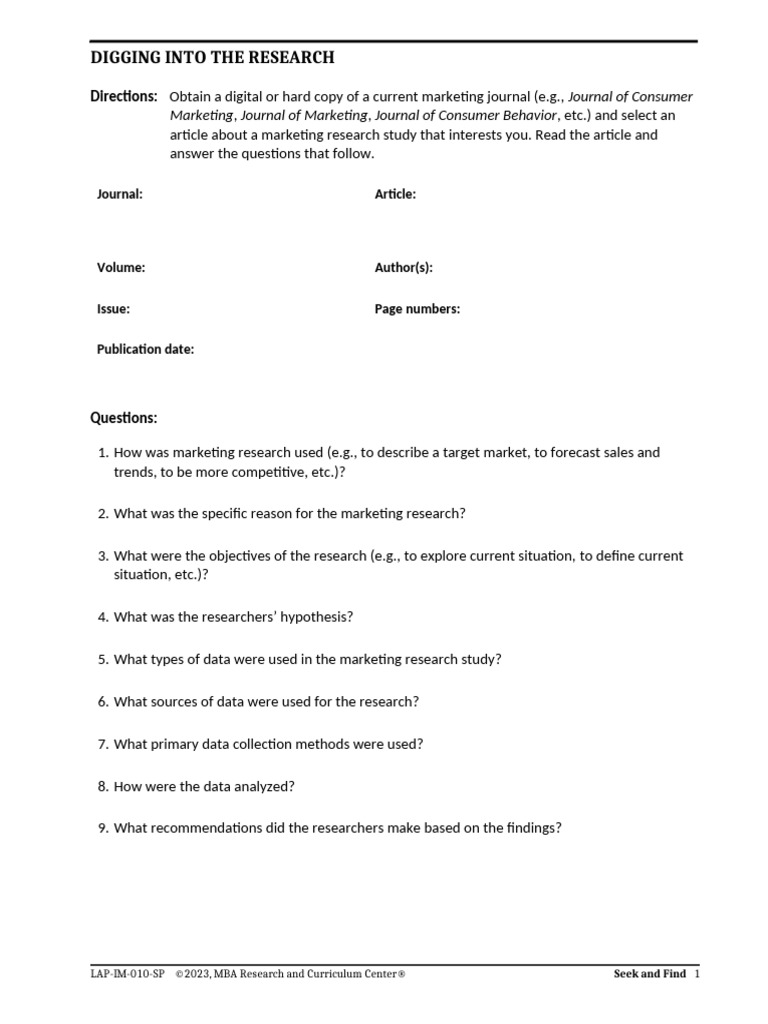 IM010 Individual Activity 1 | PDF