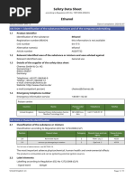 Student Safety Sheets: Ethanol | PDF | Ethanol | Chemical Substances