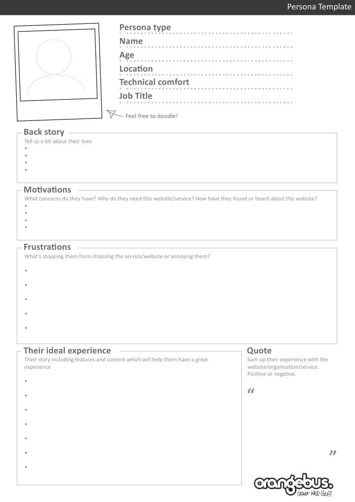Person A Template | PDF | Career & Growth