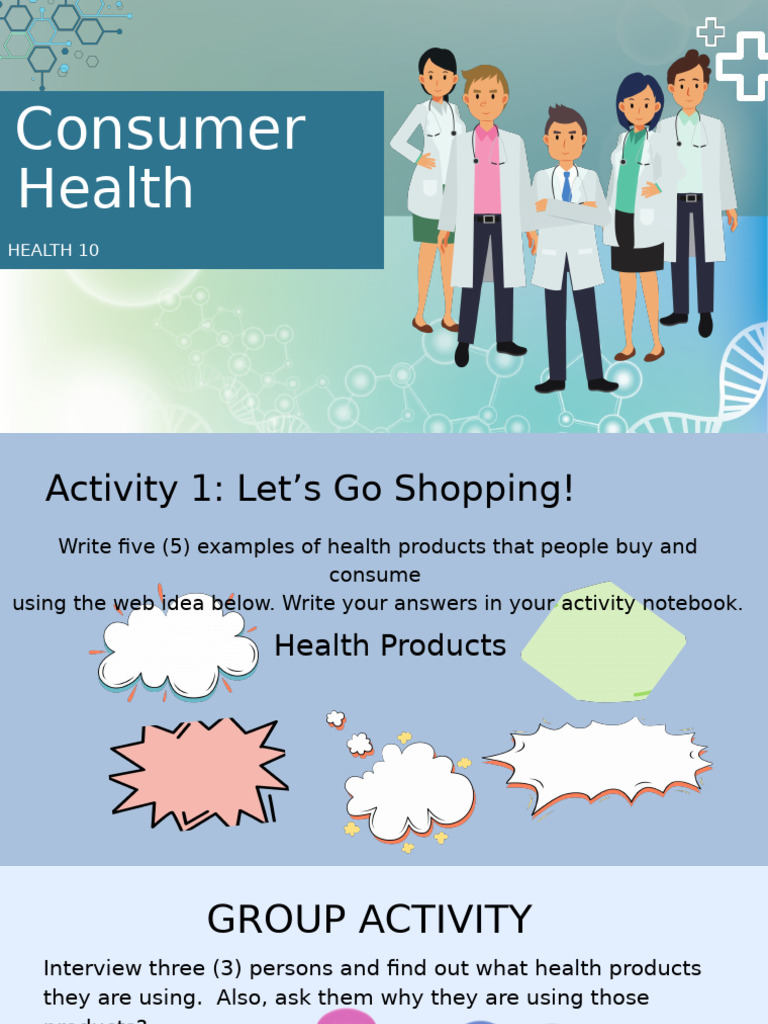 Understanding Consumer Health Choices | PDF | Food And Drug ...