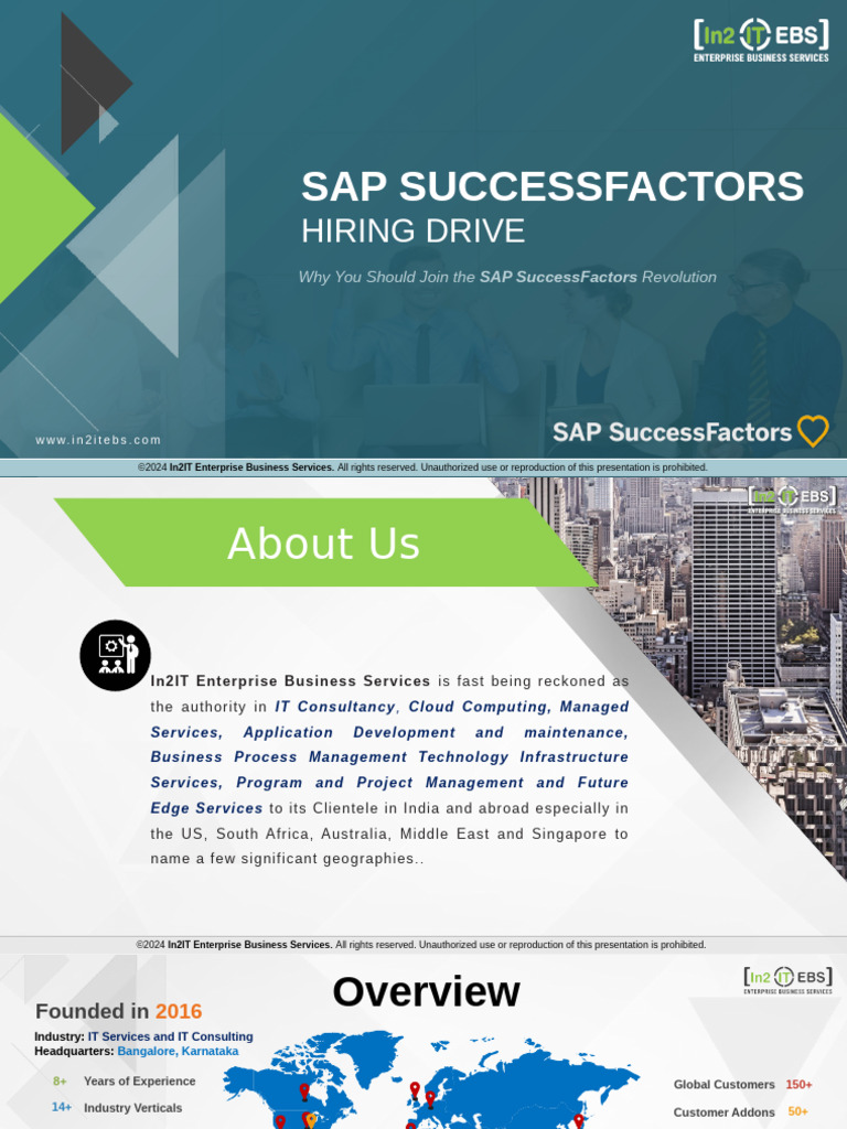 SAP SuccessFactors Hiring Drive in India | PDF | Automation | Business