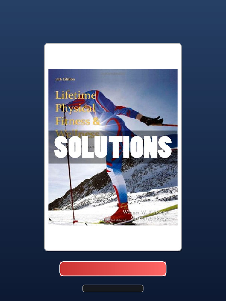 Complete Bundle Solutions Lifetime Physical Fitness and Wellness A ...