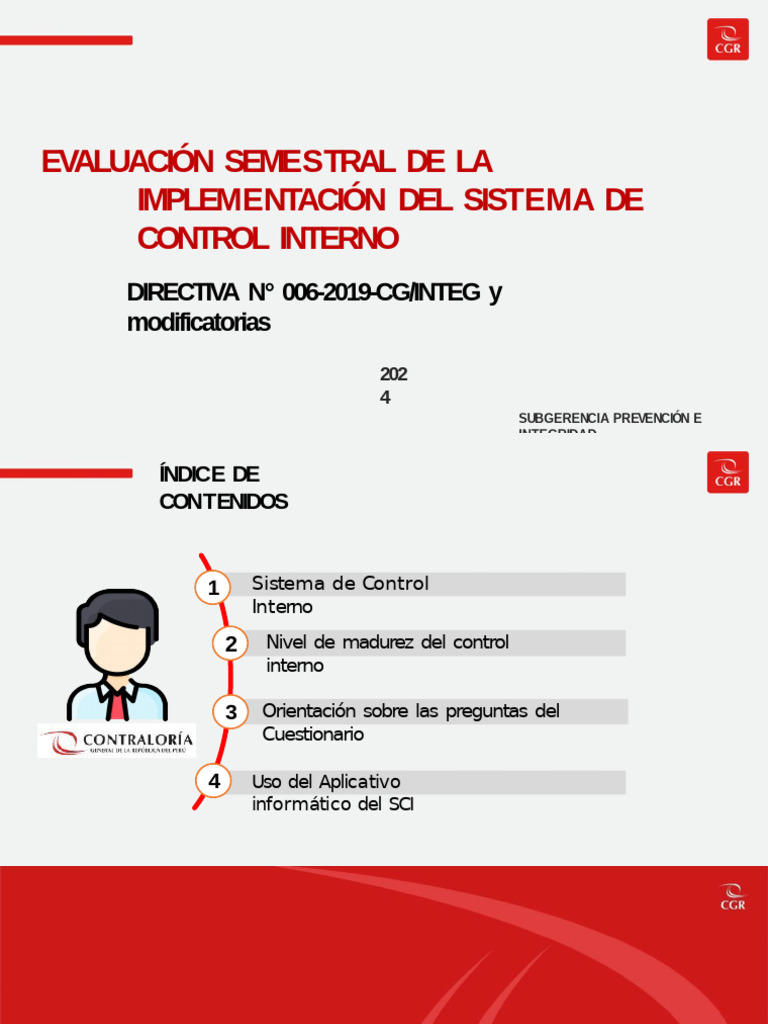 Material - Ejecución de La Implementación Del SCI | PDF | Cuestionario