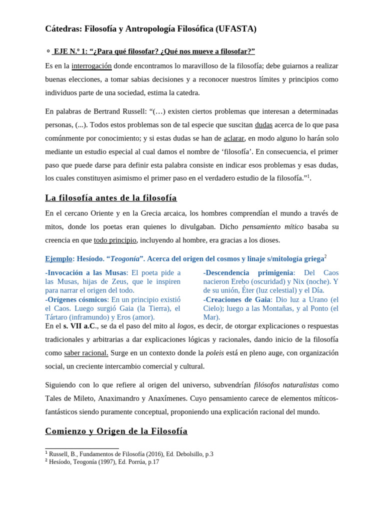 Filo-Antropo Filos Fasta | PDF | Platón | Conocimiento