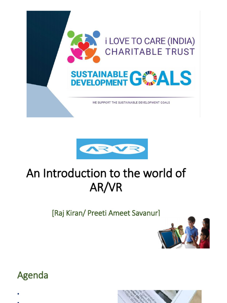 Introduction To ARVR IL2C Final | PDF | Augmented Reality | Virtual Reality