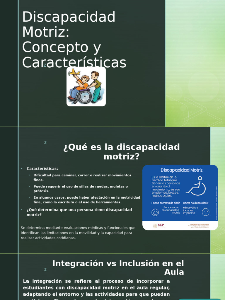 Discapacidad Motriz: Inclusión y Tecnologías | PDF | Inclusión ...