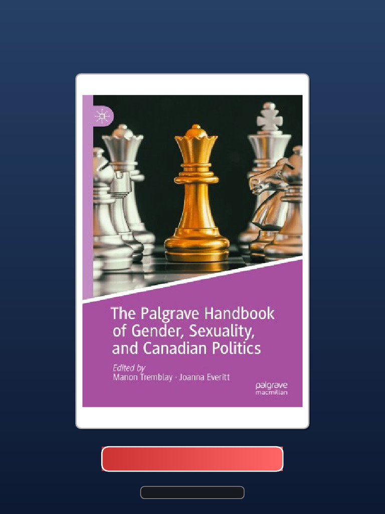 Complete Bundle The Palgrave Handbook of Gender Sexuality and Canadian ...