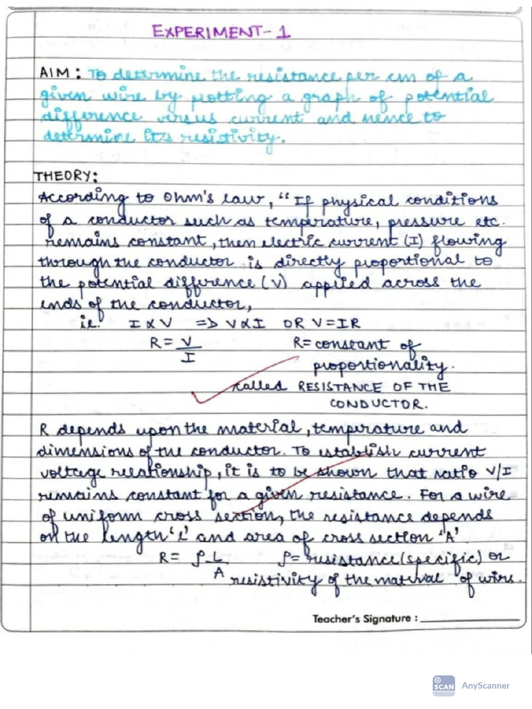 12th Exp 1 & 2, Phy | PDF
