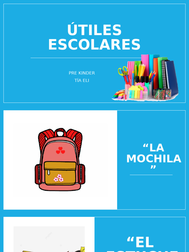 1 Utiles Escolares | PDF