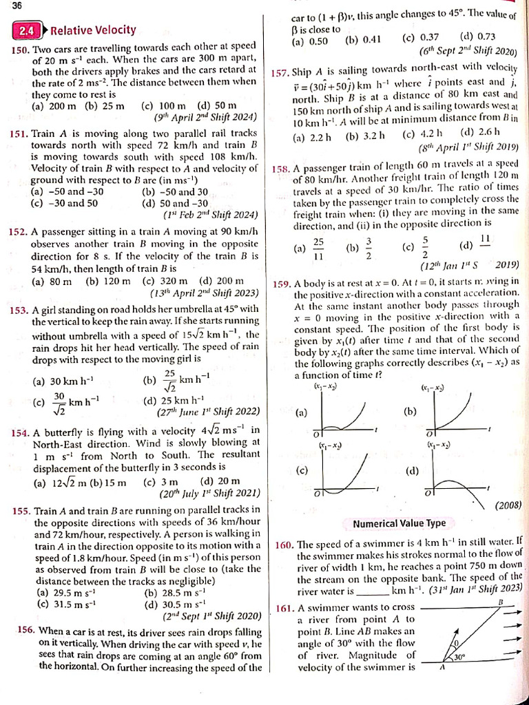 Relative Motion Mains Archive | PDF