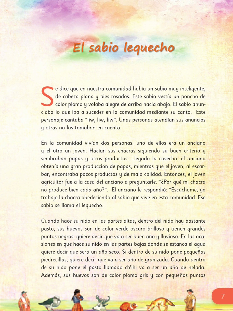 El sabio lequecho y su sabiduría agrícola | PDF