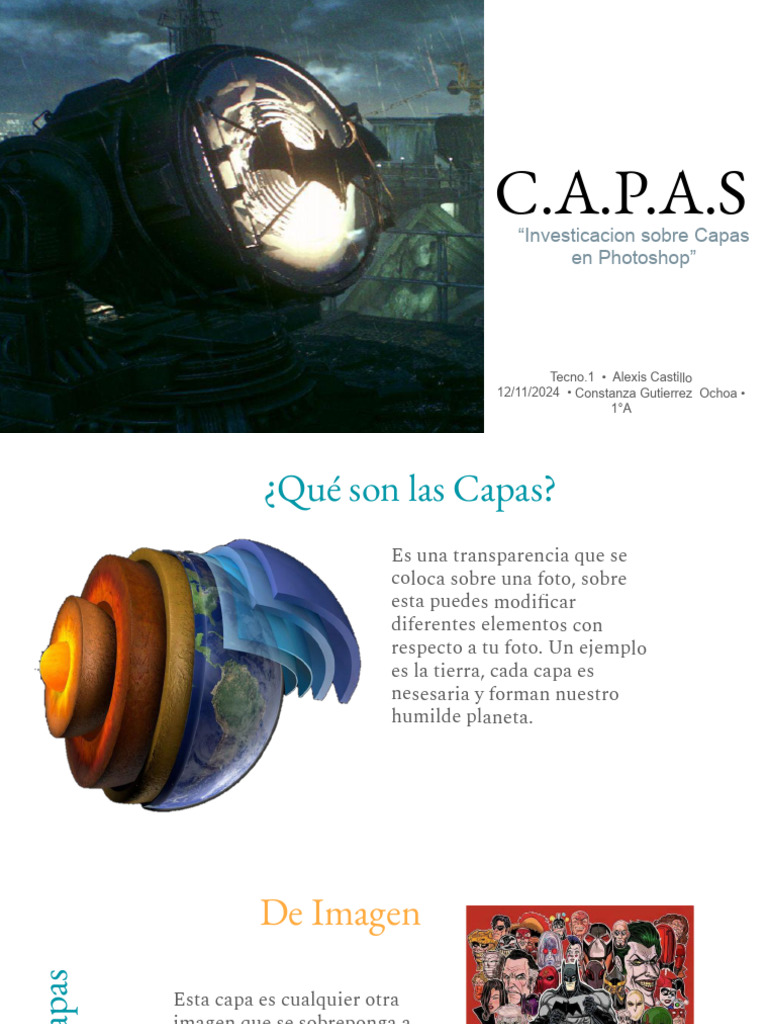 Capas en Photoshop: Tipos y Usos | PDF | Color | Imagen