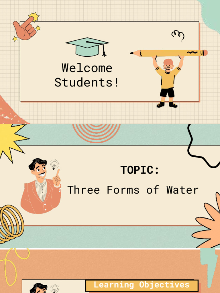 Three Forms of Water Explained | PDF
