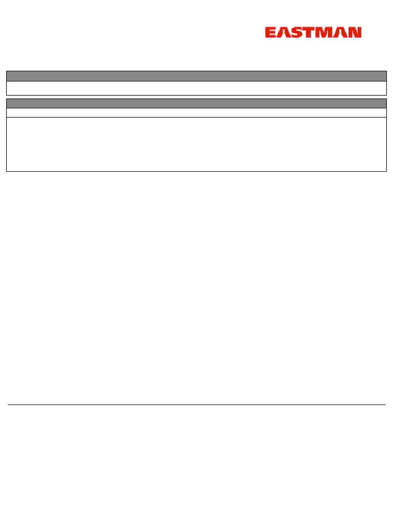 Sales Specifications 71066681 | PDF