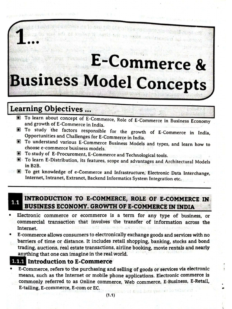 Essentials of E-Commerce | PDF