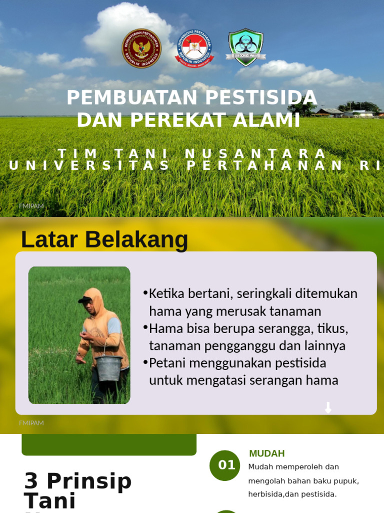 Pembuatan Perekat dan Pestisida Alami | PDF