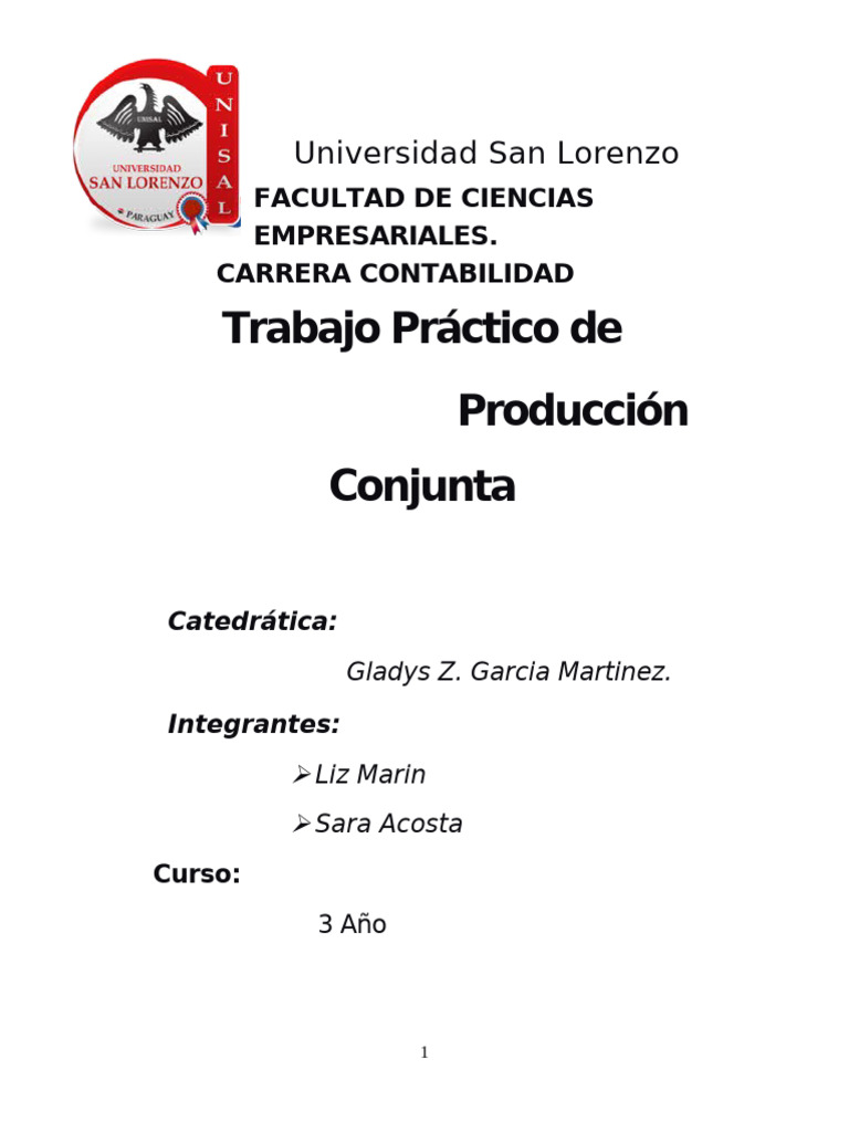 Producción Conjunta: Conceptos Clave | PDF | Residuos | Mercado (economía)