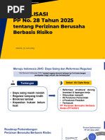Perbandingan PP5 2021 Vs PP28 2025 | PDF