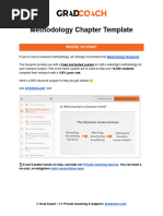 Methodology Chapter Template - May 2023 | PDF | Methodology ...