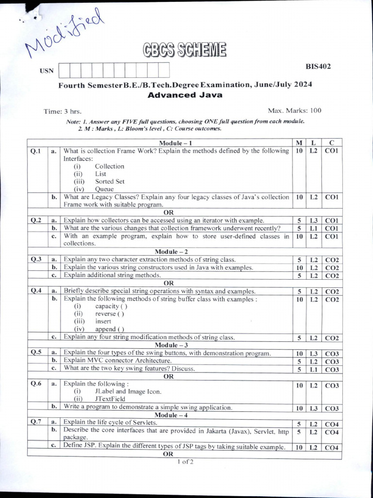 SCH BIS402 June - July.24 | PDF