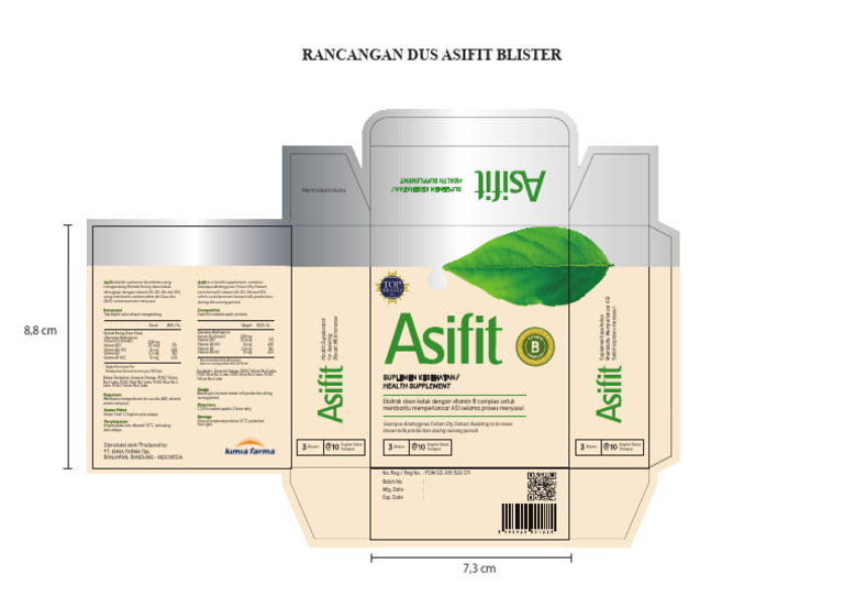 Desain Dus Kemasan Baru (Perubahan Layout) | PDF