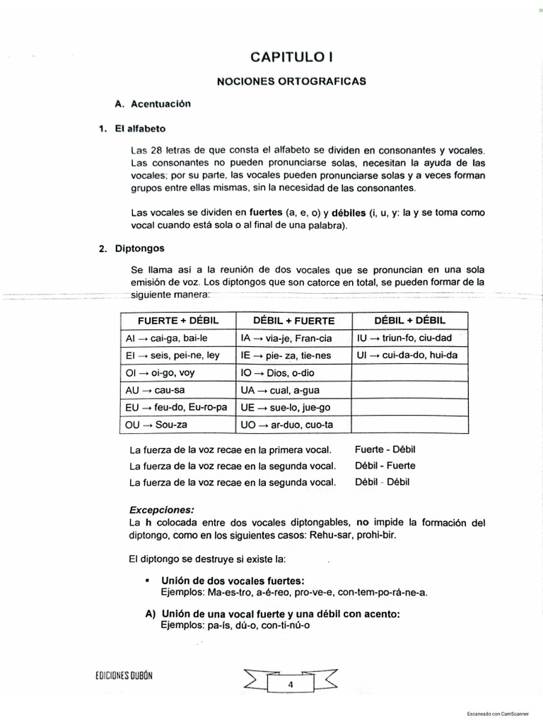 Ortografia 1ra Parte | PDF