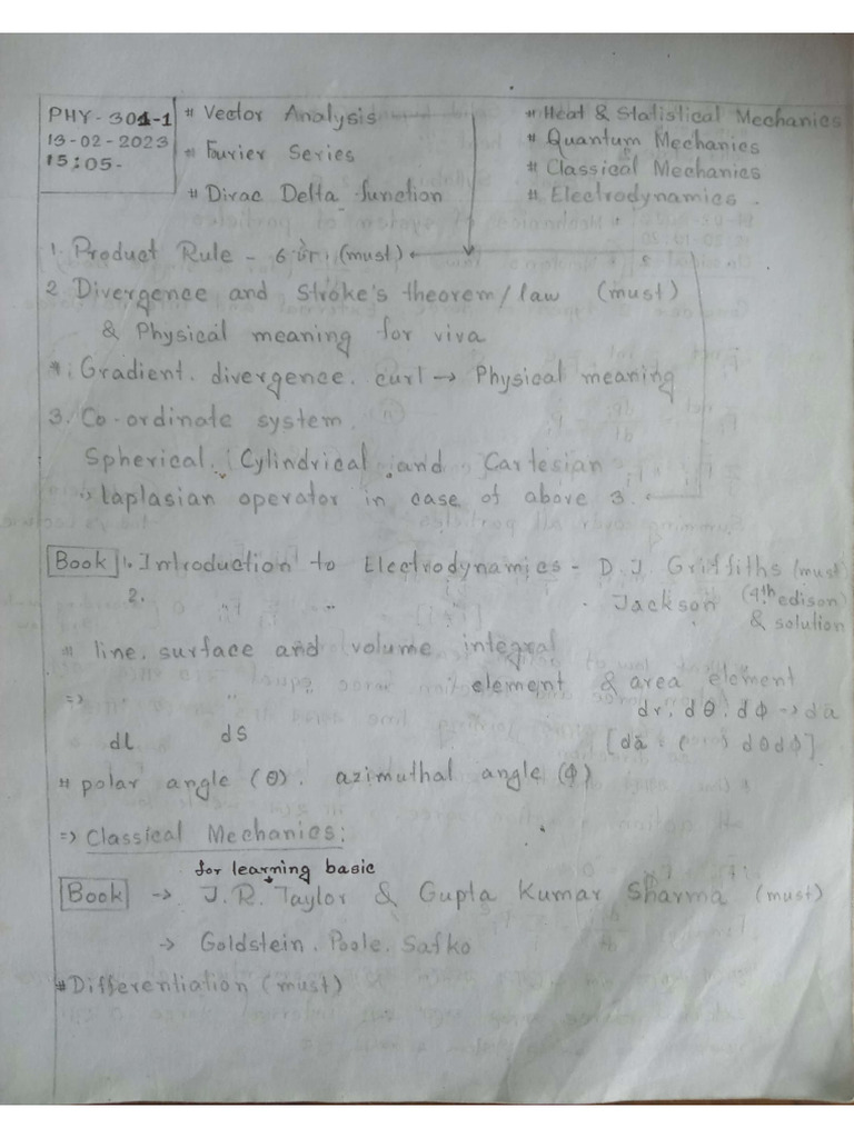 Electrodynamics 1 ST Mid | PDF