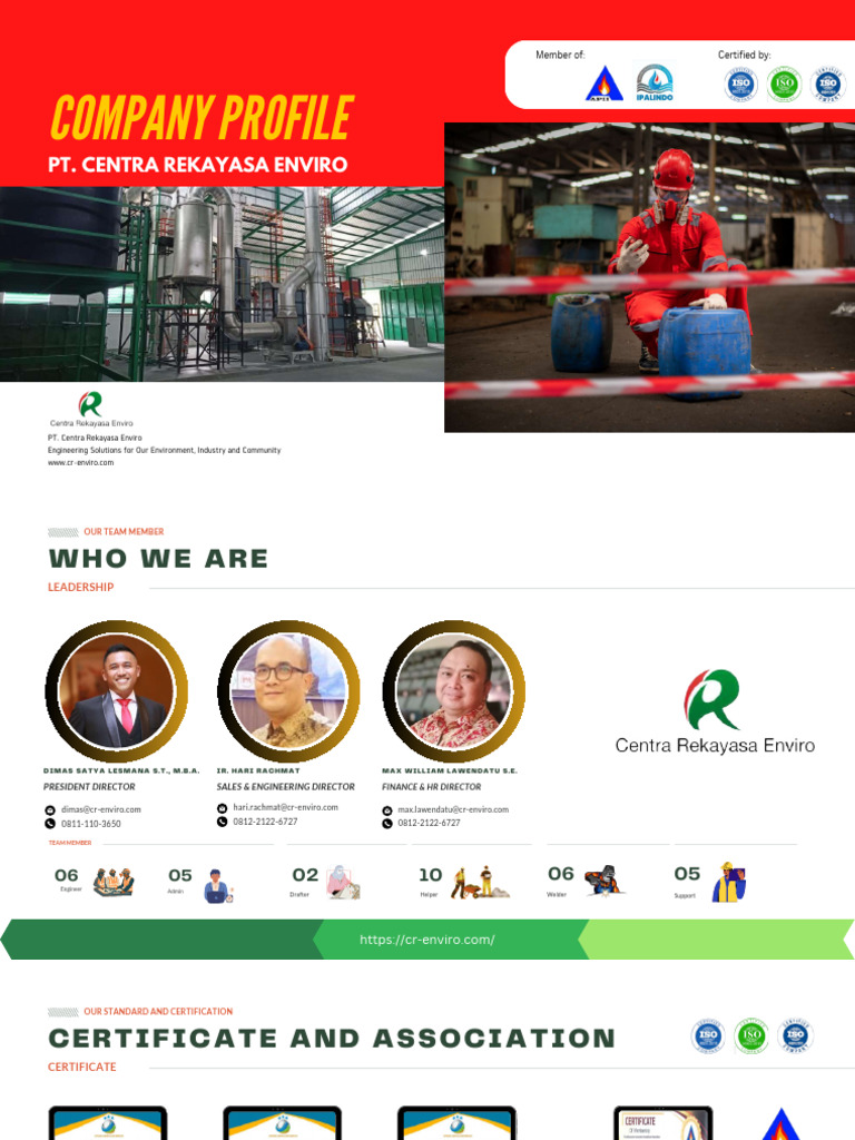 CRE Company Profile - April 2025 - Compressed | PDF | Mining | Waste