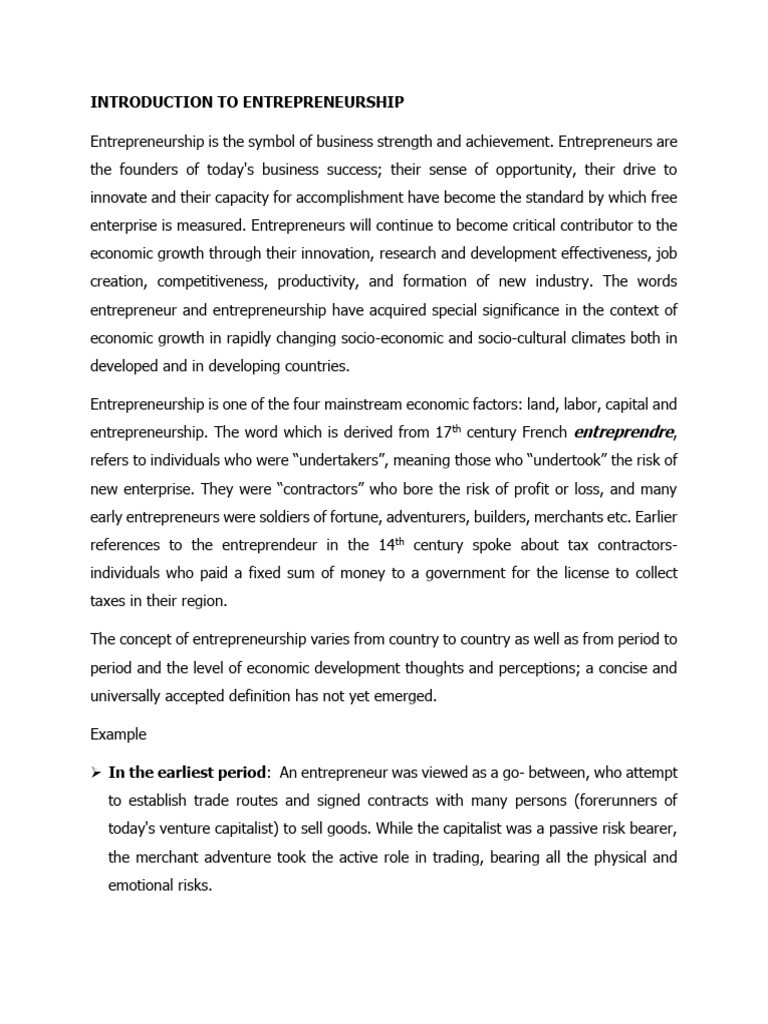 Entrepreneurship Overview for Grade 8 | PDF | Entrepreneurship | Invention