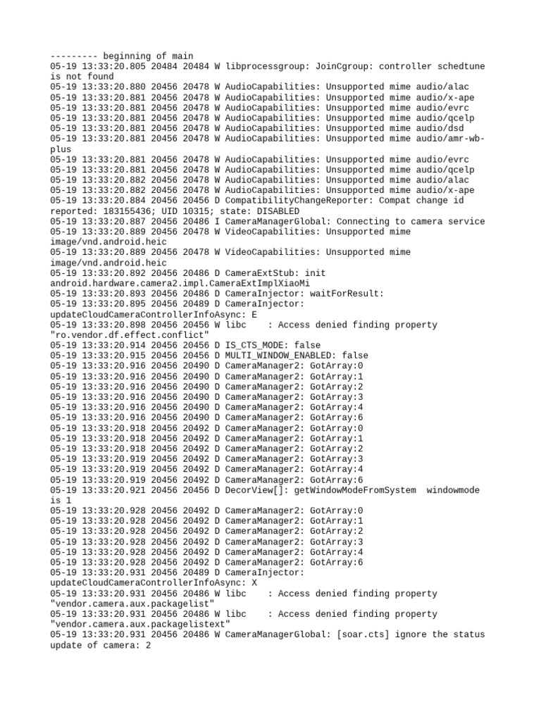Log Cat 1747636400772 | PDF | Software | Computing