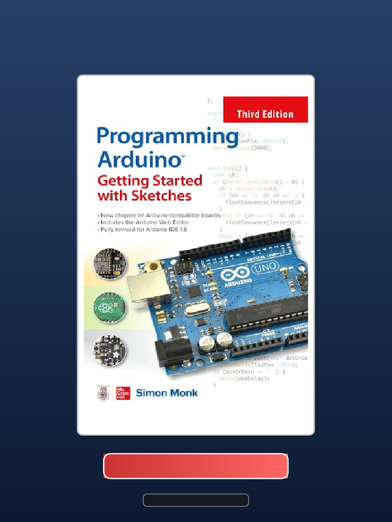 Complete Bundle Testbank Programming Arduino Getting Started With Sketches 3rd Edition Simon