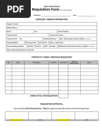 Fuel Requisition Form New | PDF