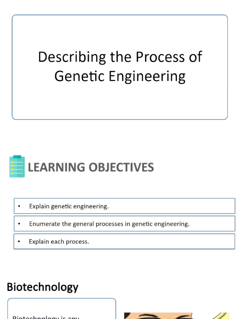 Genetic Engineering | PDF