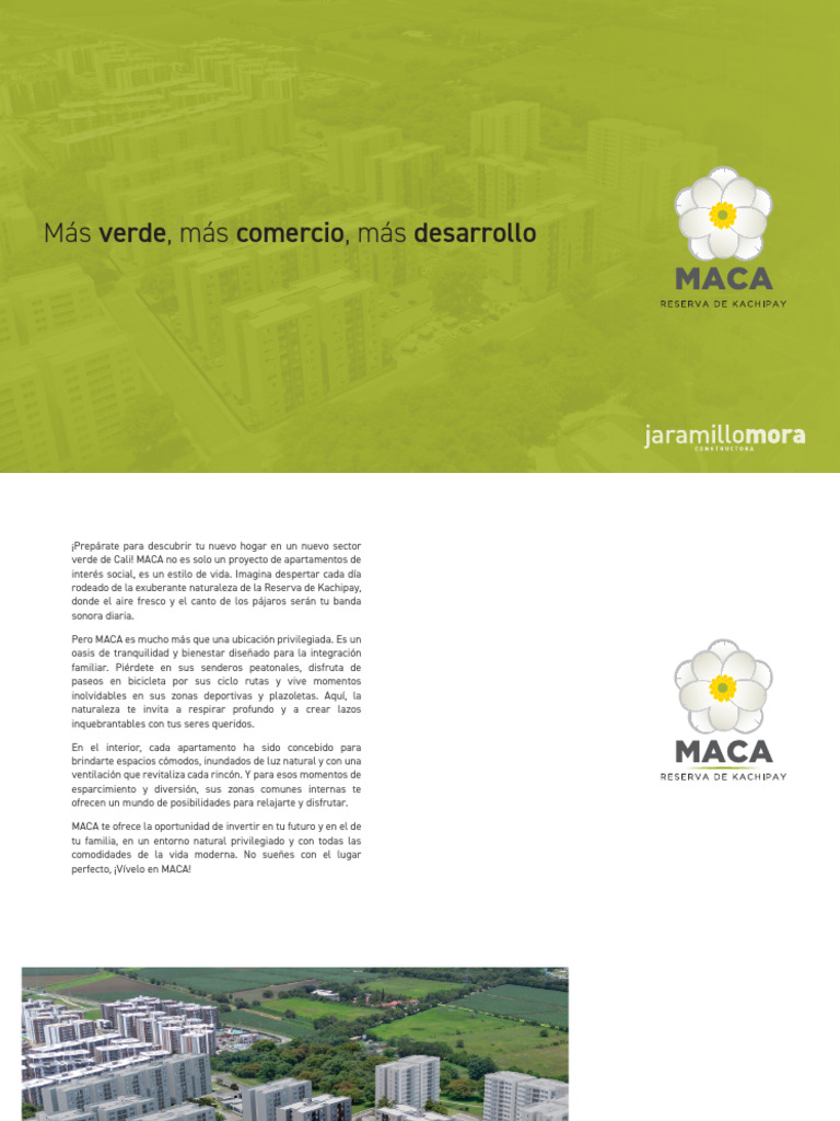 Brochure Maca | PDF