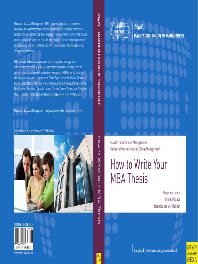 MBA Thesis Writing Guide | PDF