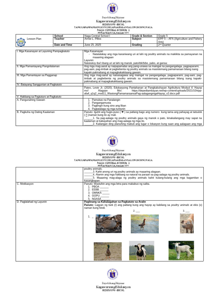 Lesson Plan Demo | PDF