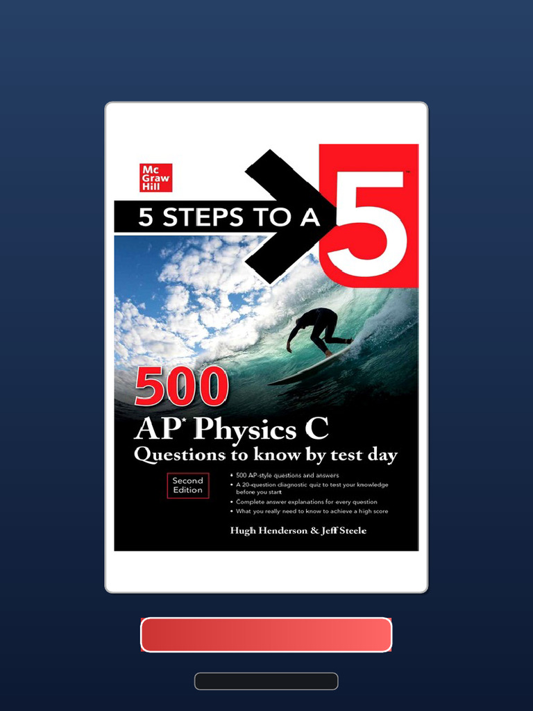 5 Steps To A 5 500 AP Physics C Questions To Know by Test Day Second ...