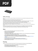 RB750Gr3 Router Specifications | PDF | Router (Computing) | Usb