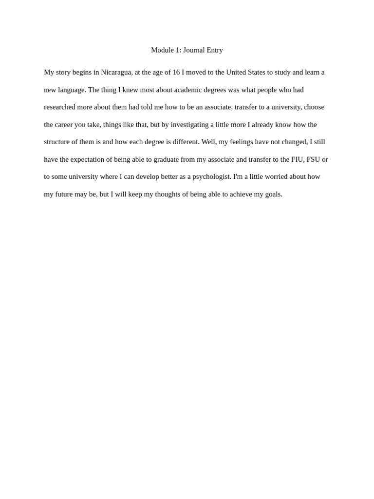 Journal Entry | PDF