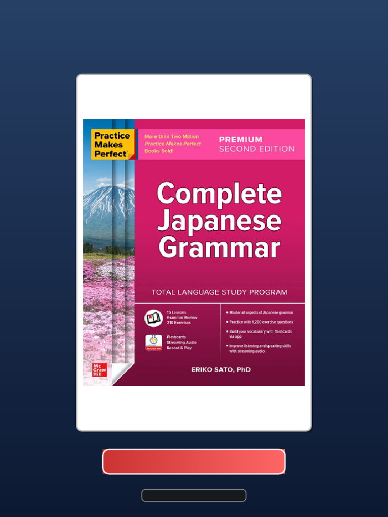 Complete Bundle Practice Maks Perfect Complete Japanese Grammar 2nd Edition HQ File | PDF ...