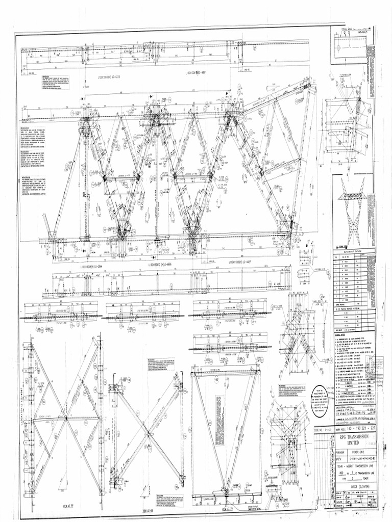 A930 E MKD SE S-23487 SH 1 of 2 Girder (Elevation) | PDF