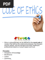 APTA Code of Ethics Overview | PDF | Physical Therapy | Psychotherapy