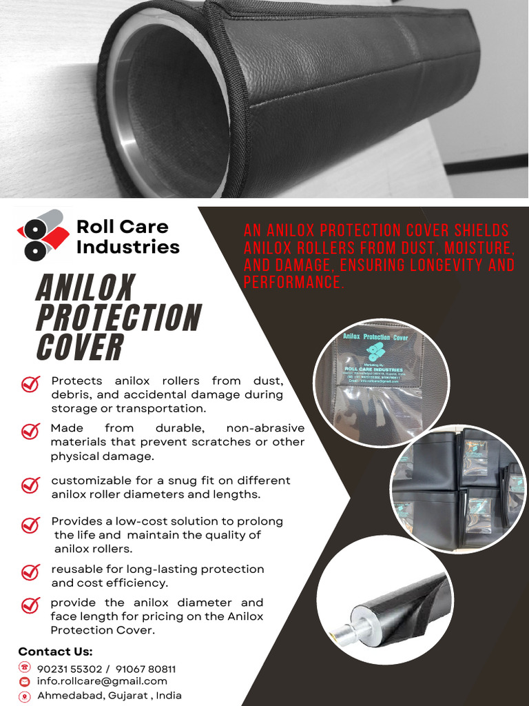 Emailing Anilox Protection Cover by Roll Care | PDF