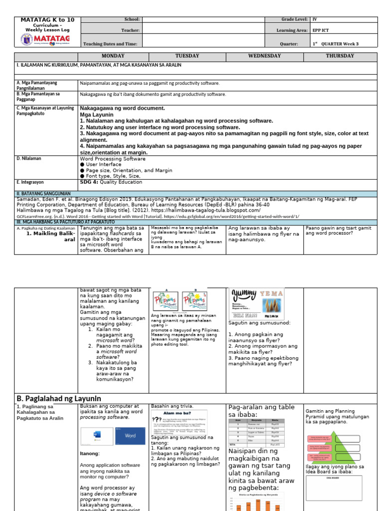 DLL - Epp Ict 4 - q1 w3 Final 2 | PDF