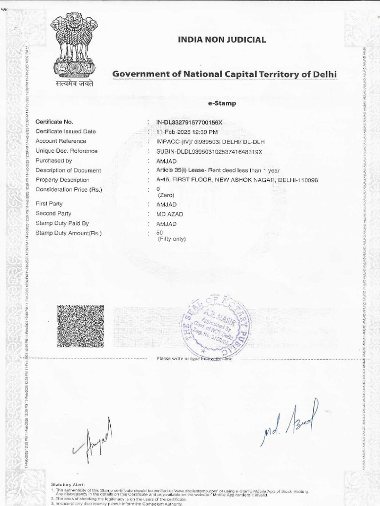 Current Address Proof | PDF